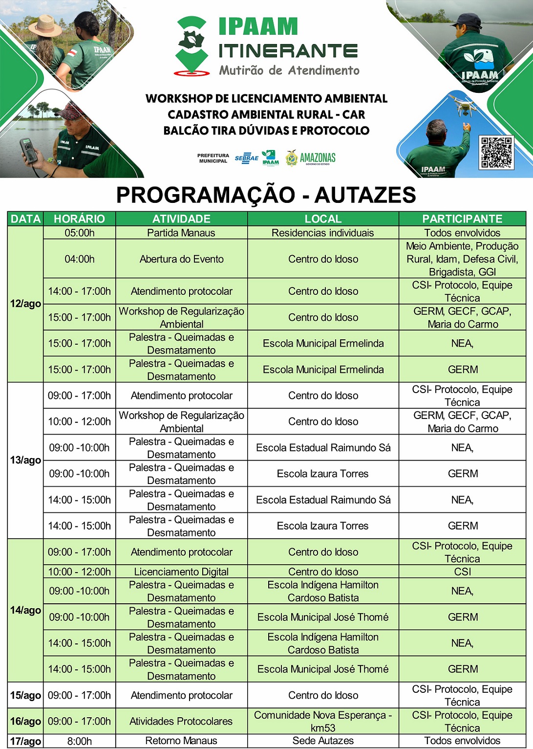 Ipaam Itinerante 2024 - IPAAM - IPAAM