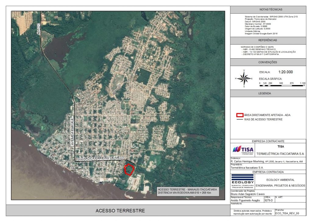 TERMELÉTRICA ITACOATIARA S/A - IPAAM - IPAAM